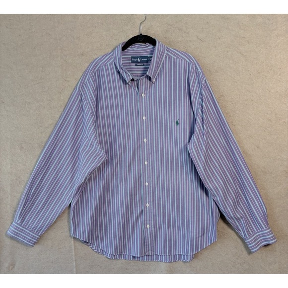 Polo Ralph Lauren | Shirts | Polo Ralph Lauren Shirt Mens 2xb Purple ...